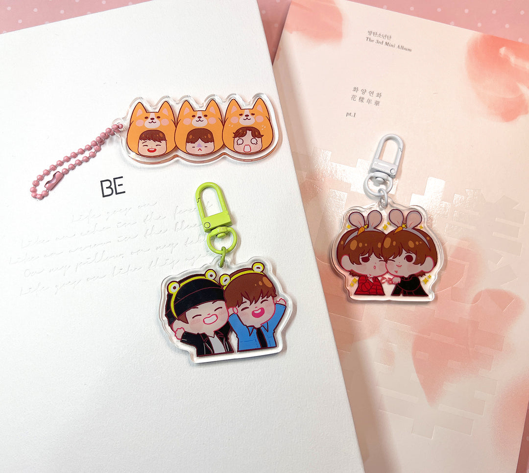 Run BTS ep.51 Keychains – faunna